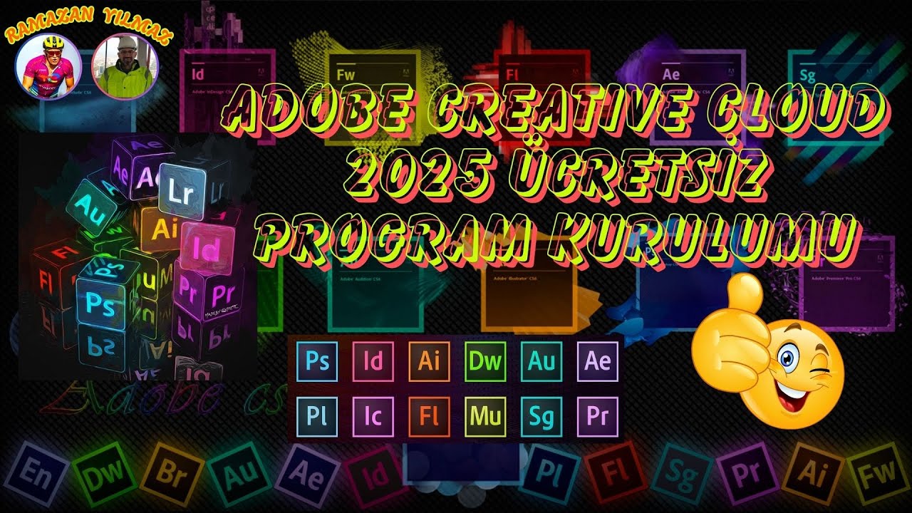 Adobe Creative Cloud 2025 Ücretsiz Program Kurulumları - YouTube