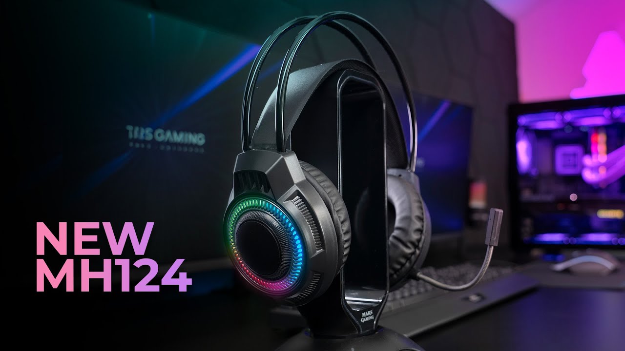 MH124 Gaming Headset: Premium Sound and FRGB Style | Mars Gaming - YouTube