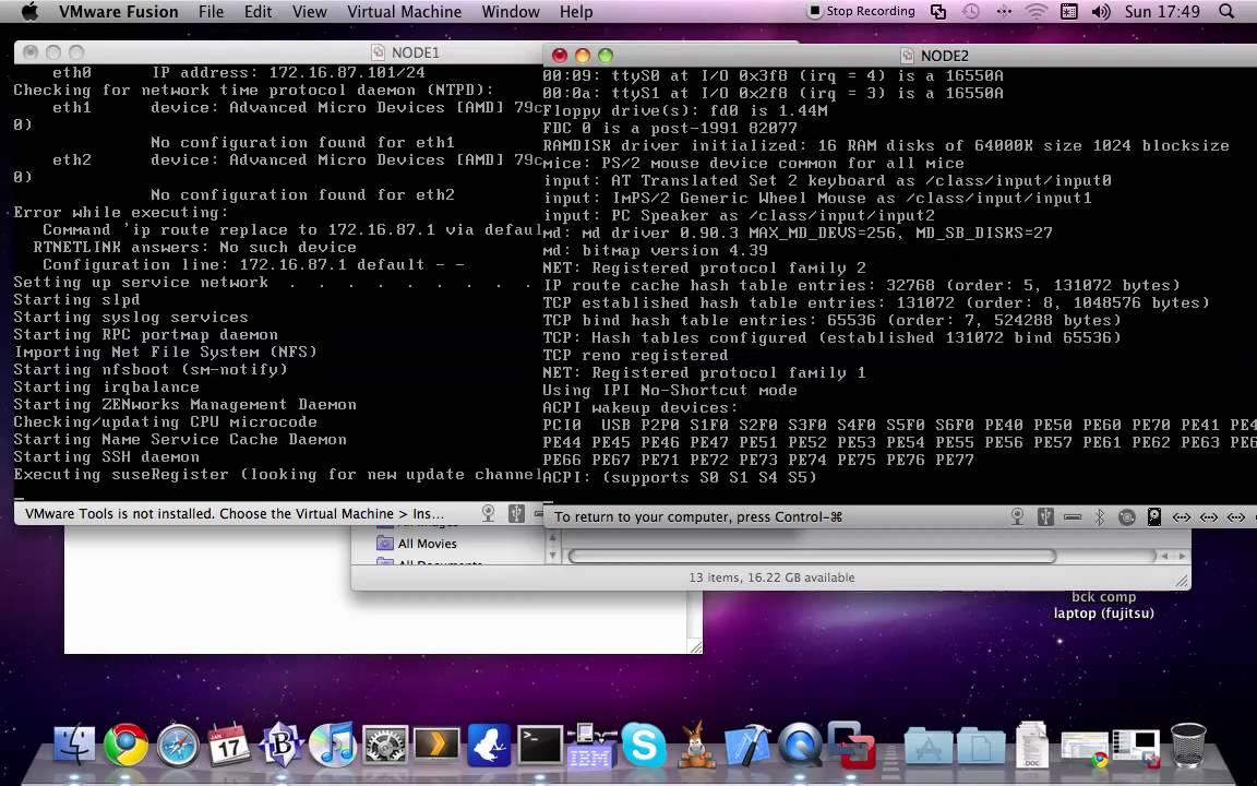 SLES10 configure the 2nd node for cluster (MQ Veritas Cluster) - YouTube