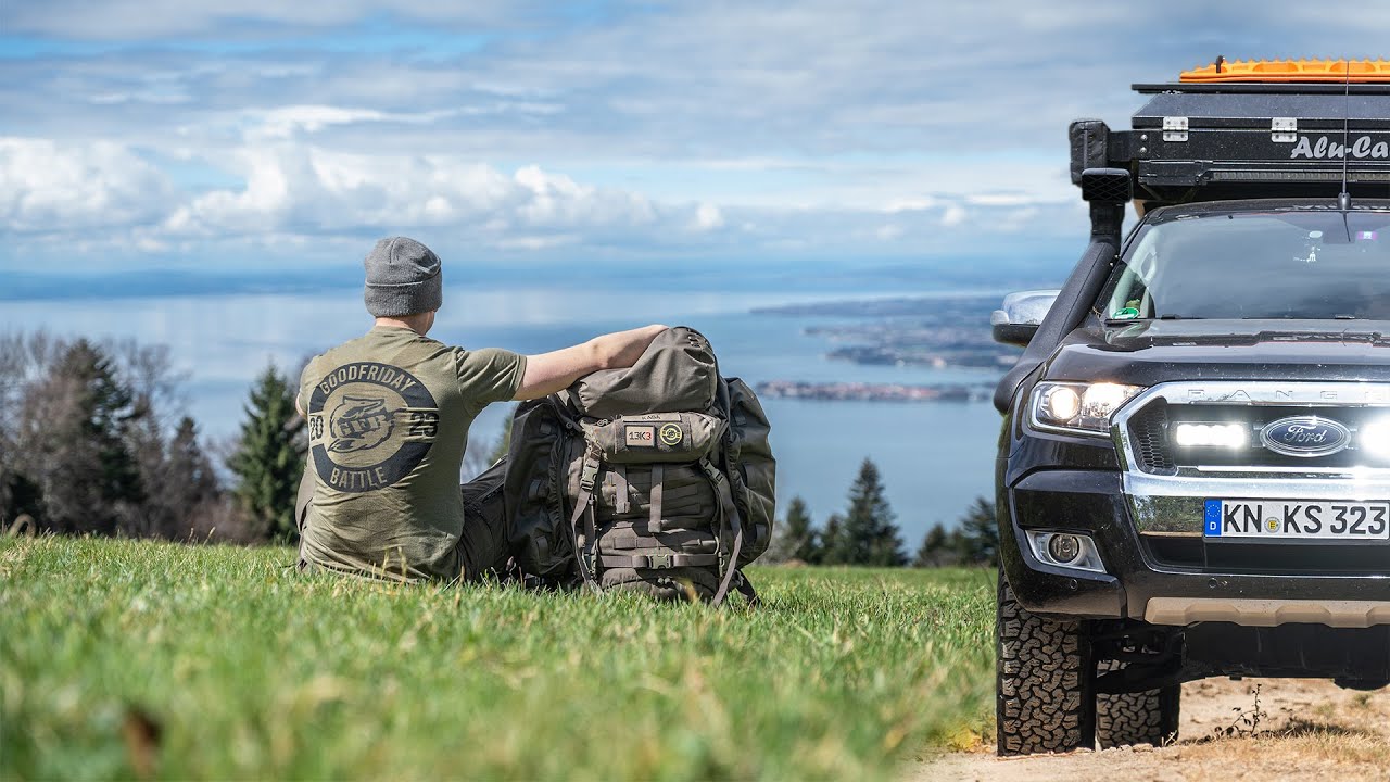 Mit OFFROAD 4x4 Camper zum Wandern am Pfänder 🚔🏔 | "EXPEDITIONS -LKW ...