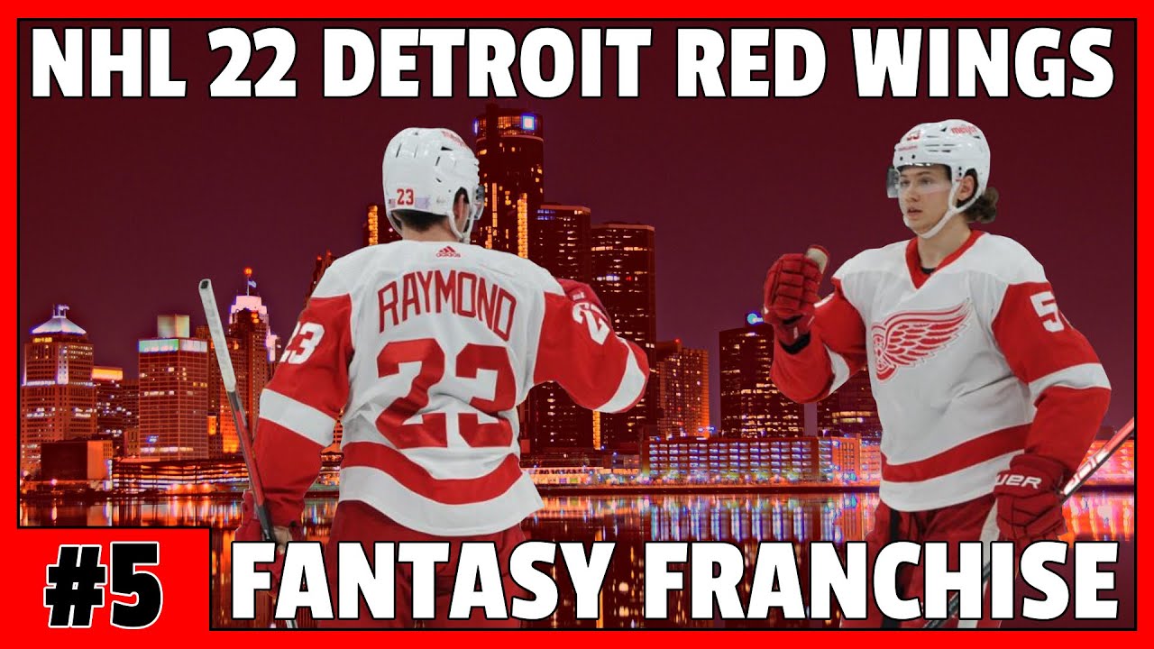 "FRANCHISE OFENSIVE-DEFENSEMAN!" | #5 | NHL 22 Detroit Red Wings ...