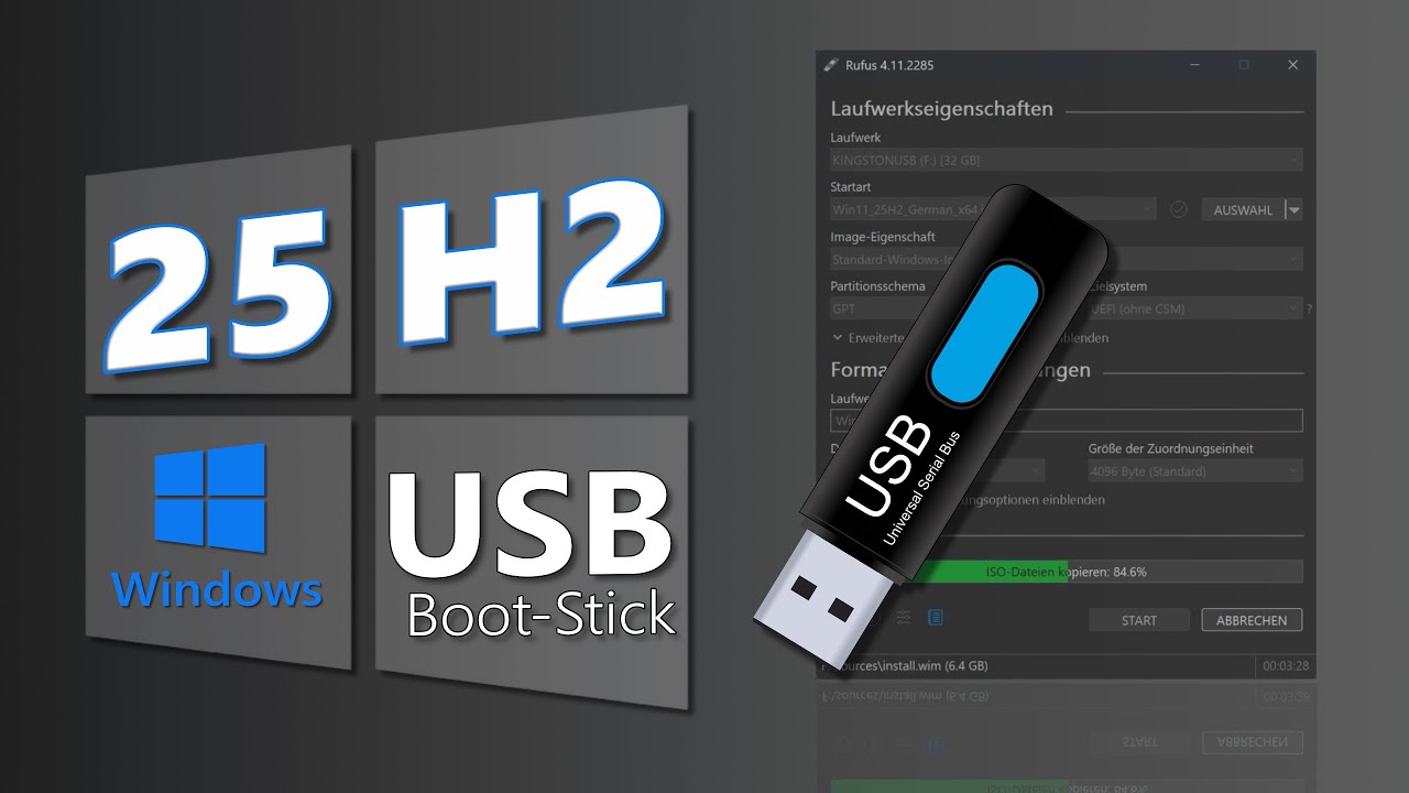 Windows 11 installieren: Boot-USB mit Rufus (TPM & Secure Boot umgehen ...