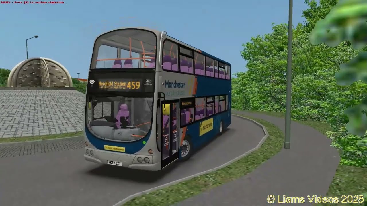 Route 459 to Hampton Campsite Bee Network Volvo B9TL Wright Eclipse ...