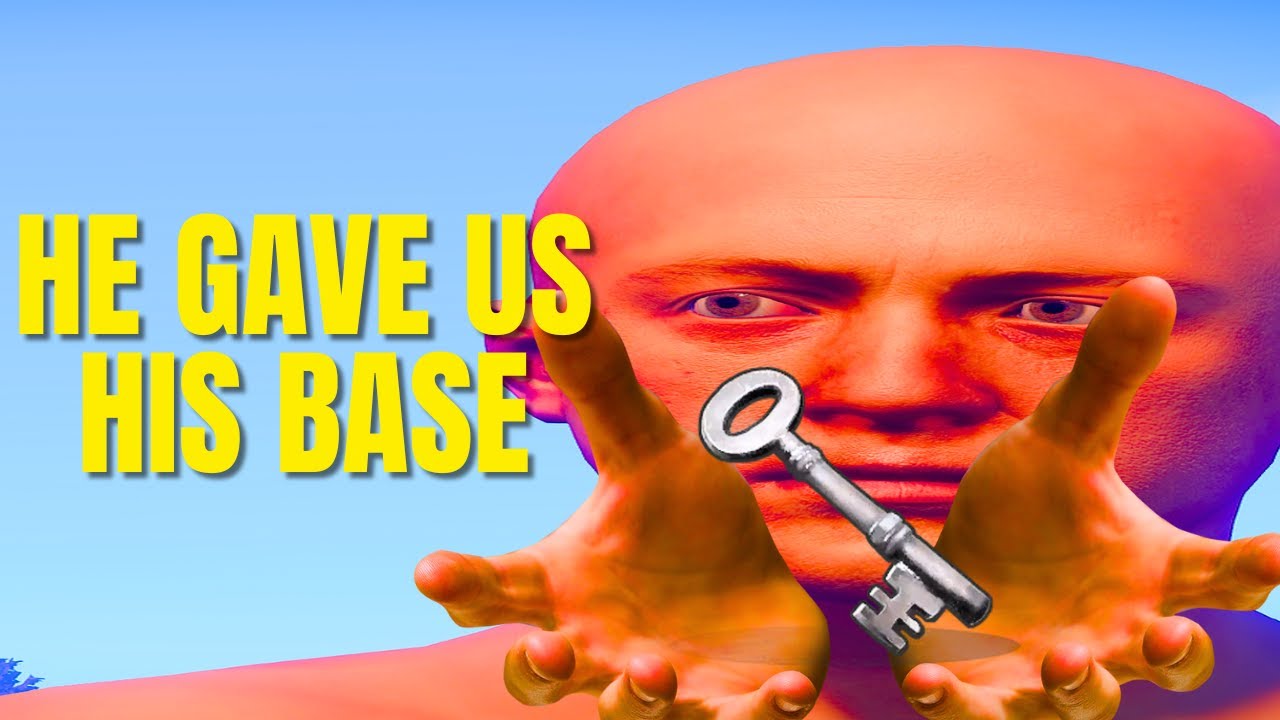 Rust Man Gives His Base To Us - YouTube