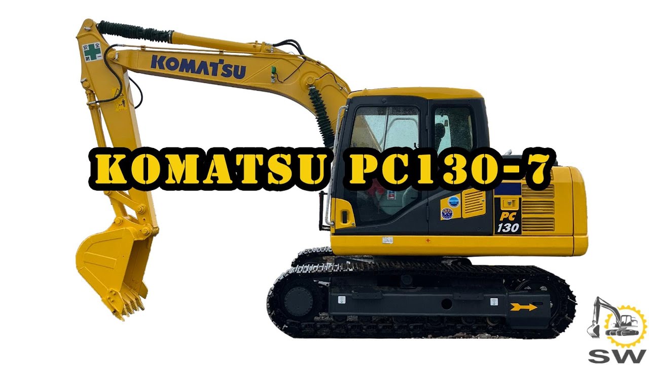 Komatsu PC130-7 excavator display | ShiWen Construction Machinery Co ...
