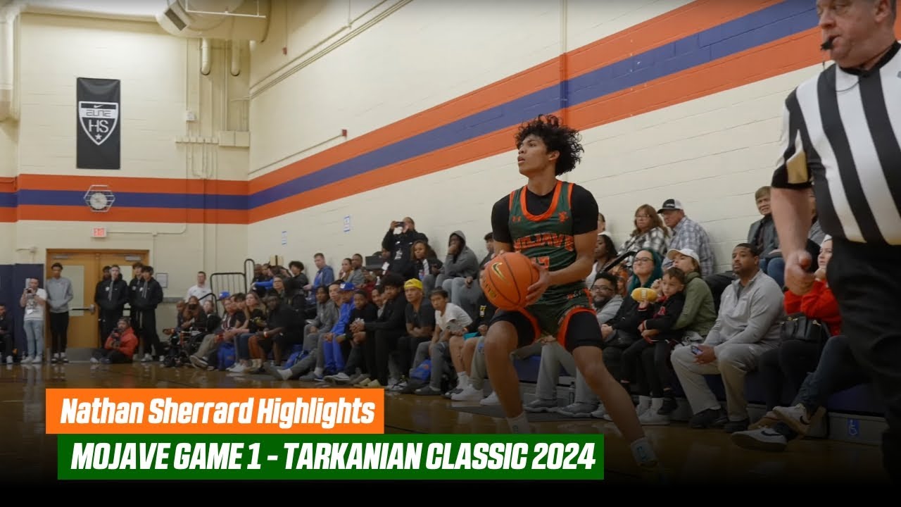Nathan Sherrard Highlights | Mojave Game 1 - Tarkanian Classic | 2024 ...