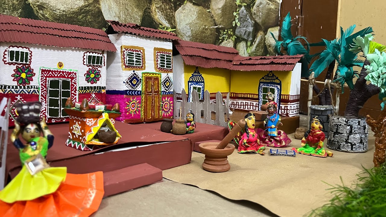 Vrindavan Village | Miniature Tour - YouTube