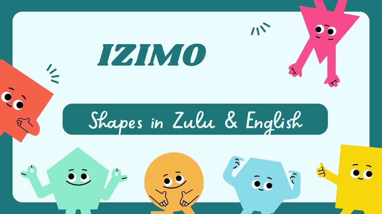 Izimo - Shapes in Zulu & English - YouTube