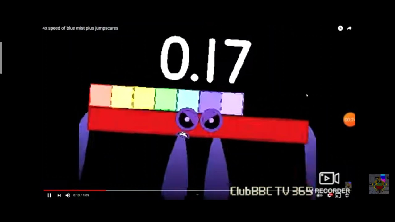 numberblocks jumpscares ×10 speed - YouTube