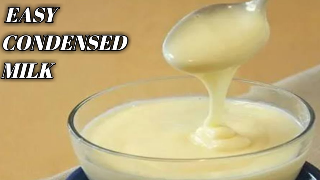 Homemade Condensed Milk Recipe Without Milk Powder | How to make ...