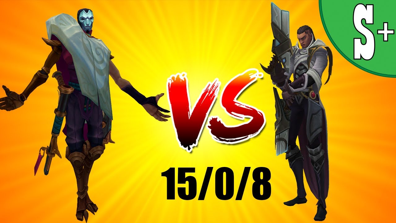 Jhin x Lucian - 15/0/8 - 11.18 - YouTube