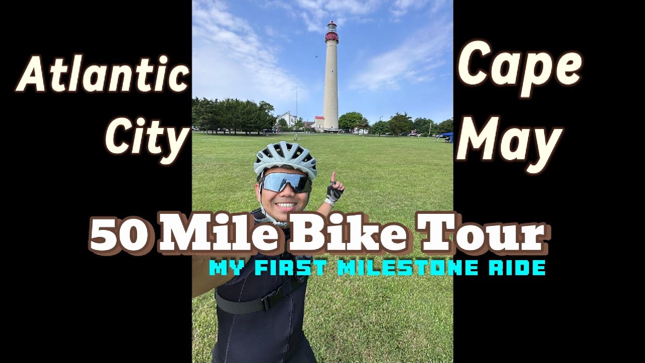 50 Mile Bike Tour Atlantic City to Cape May - YouTube