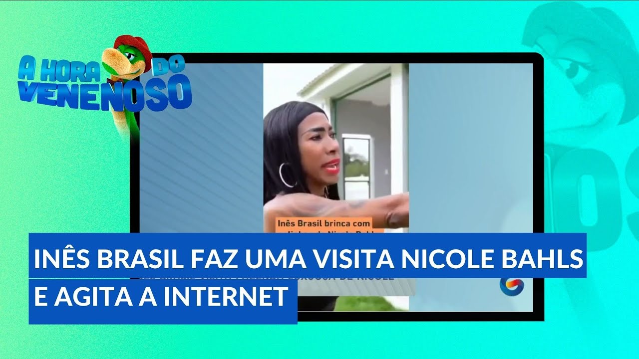 Encontro de Inês Brasil com Nicole Bahls agita a internet - YouTube