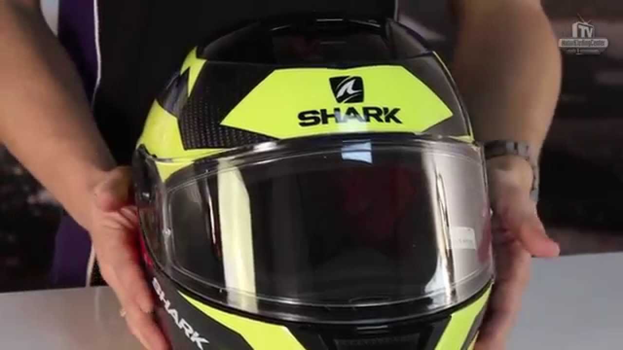 Shark Speed-R Carbon Motorhelm Review - MotorKledingCenterTV - YouTube