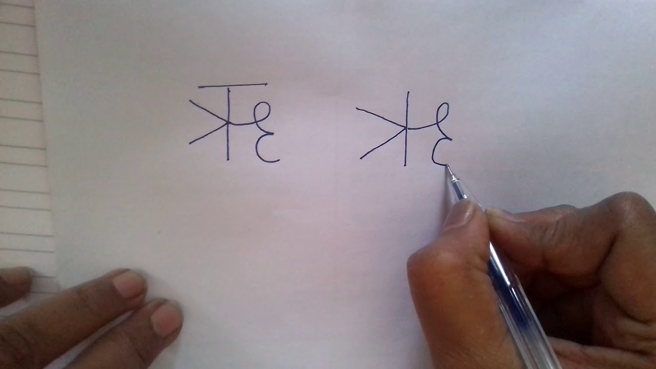 Hindi std 1 explanation of the swar (Ri) - YouTube