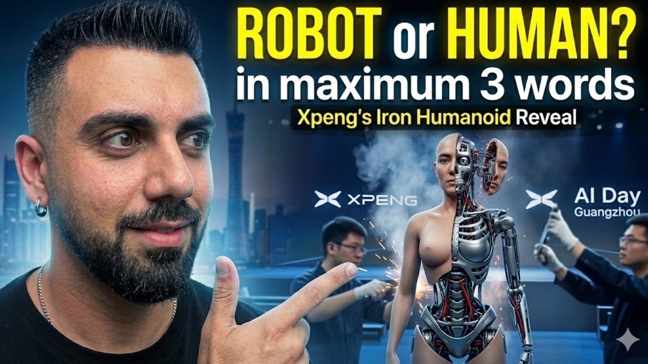 The Best Female Robot Maid Ever Xpeng Iron - YouTube