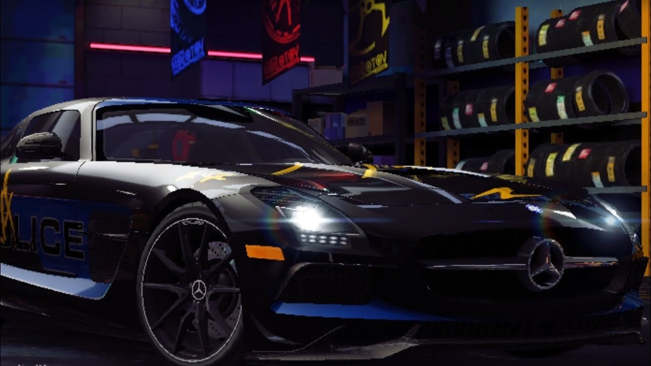 NFS NO LIMITS - MERCEDES BENZ SLS AMG Black Series | DAY - 7 - YouTube