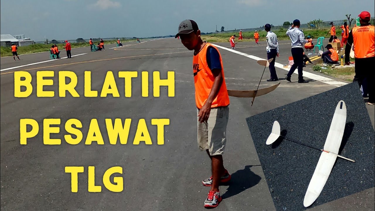 BERLATIH PESAWAT TLG / OHLG AMA - YouTube