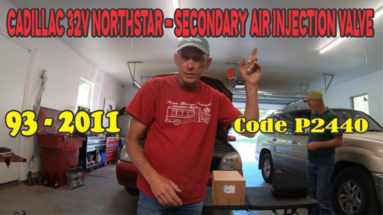 93-2011 Cadillac Secondary Air Injection Valve Replacement -P2440 - YouTube