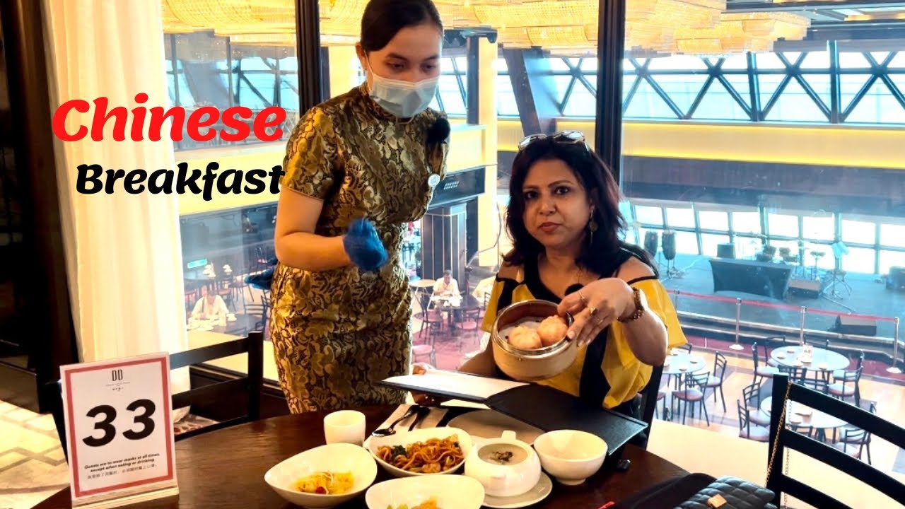 Chinese Restaurant in Genting Dream Cruise| Chinese Breakfast in a ...