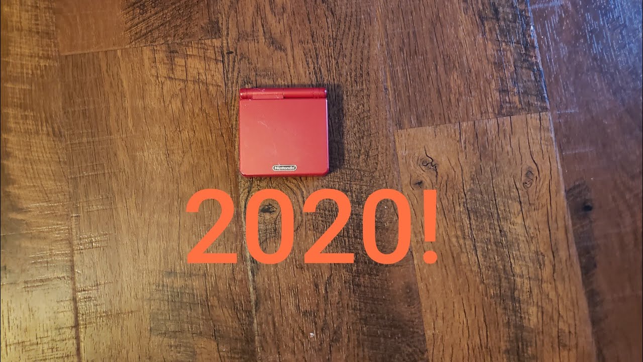Red Gameboy Advance SP in 2020.. - YouTube