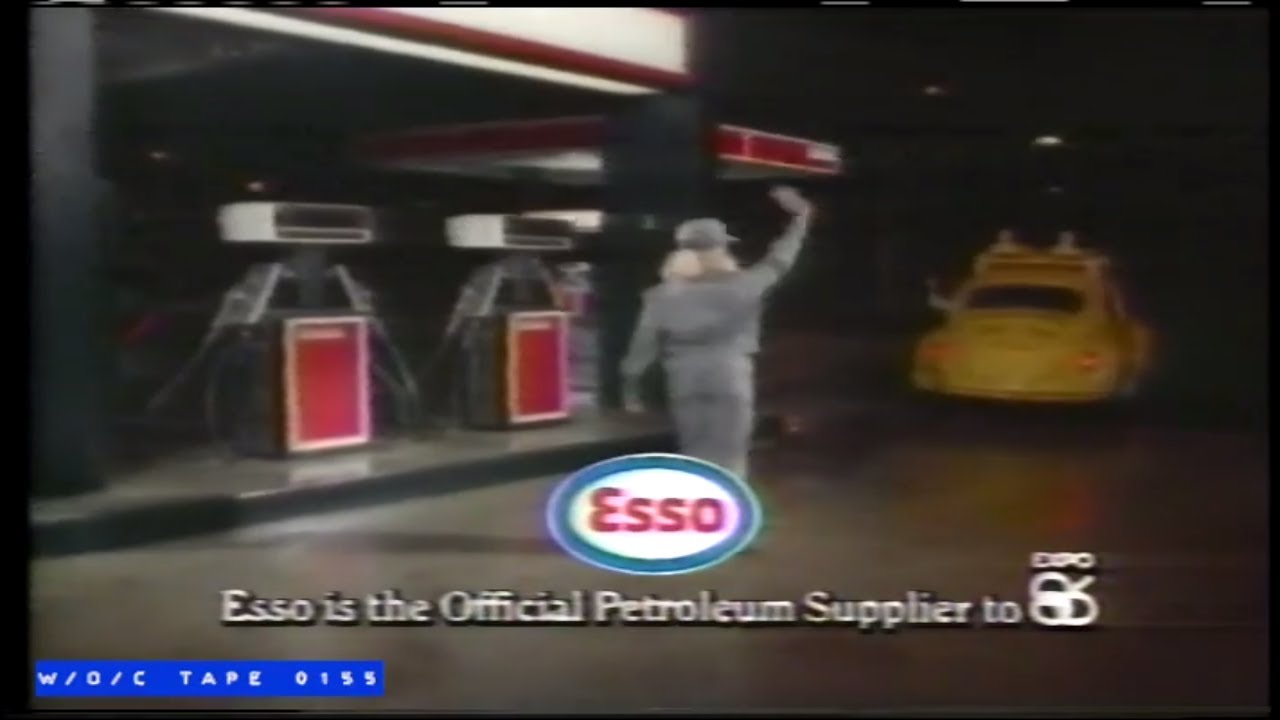 Esso Gas Stations Commercial Compilation - 1985 - YouTube