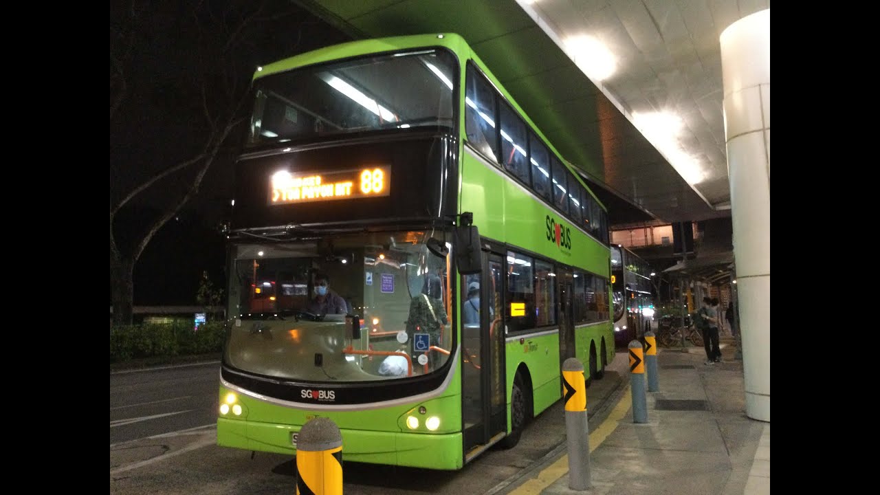 SBST Bus Service 88 [SBS7498C]: Opp Ang Mo Kio Stn → Bishan Stn - YouTube