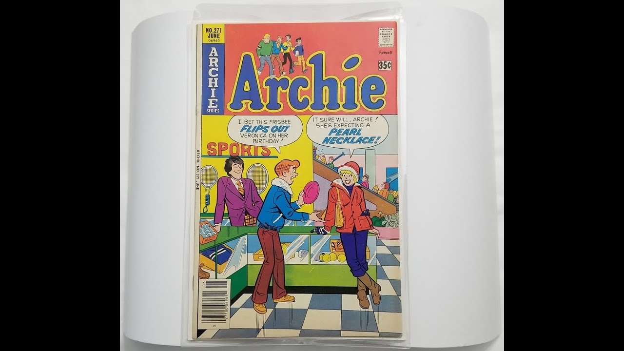 1978 Archie 271 PEARL NECKLACE innuendo Bronze Age Comic Book (Peek ...