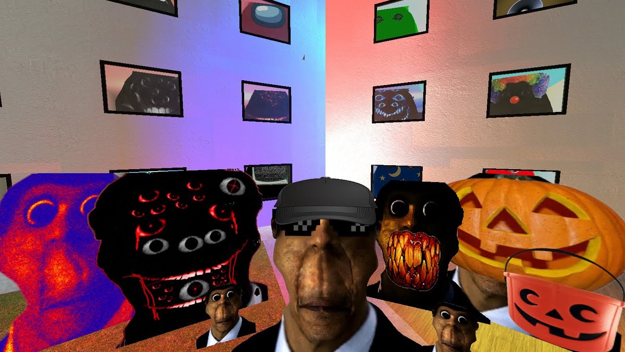 Obunga Family And Angry Munci Family Nextbot Gmod! - YouTube