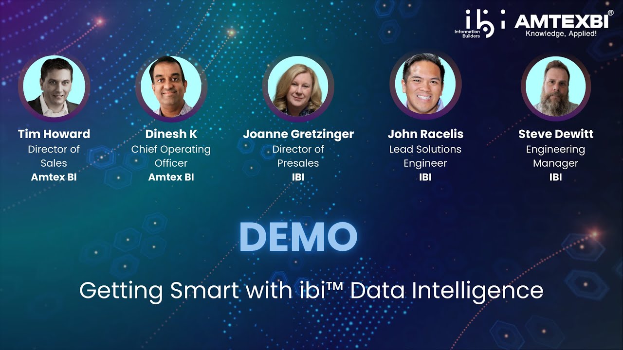 Demo- Getting Smart with ibi™ Data Intelligence - YouTube
