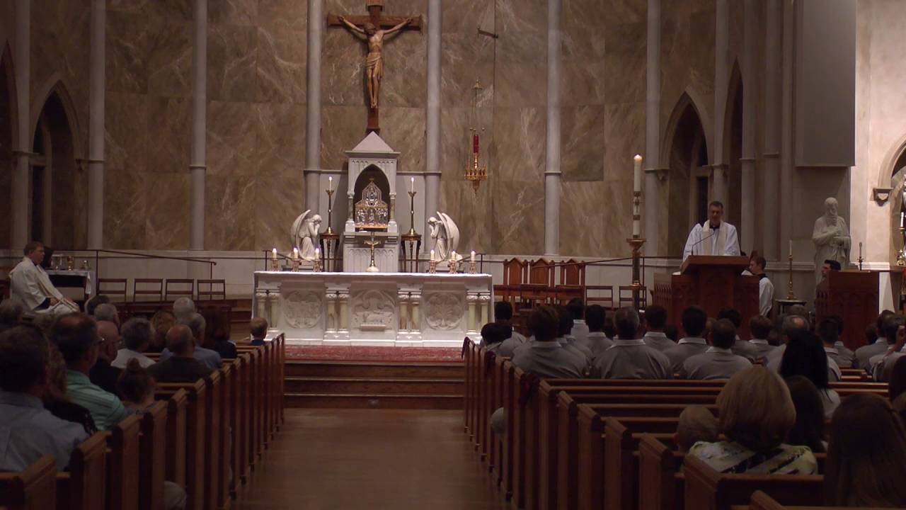 Fraternus Accolade Ceremony 2015/2016, Homily- Fr. Alan Mackey - YouTube