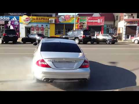 Mercedes cls 55 v8 kompressor drift