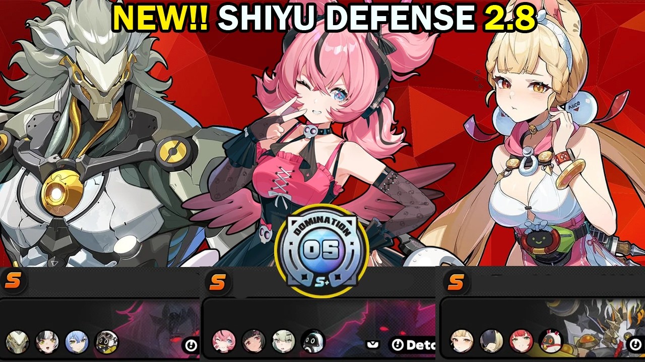 NEW Shiyu Defense! | Banyue, Aria & Alice! | Node 5 S+ Clear | Zenless ...