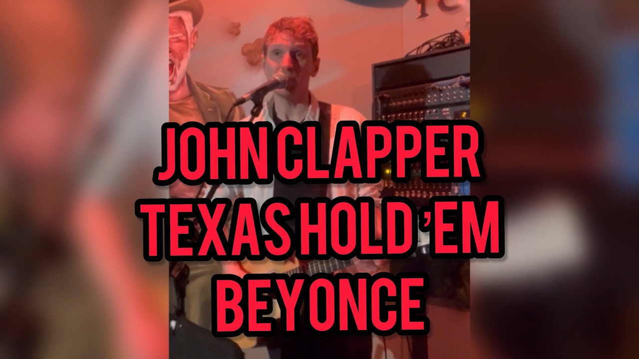 TEXAS HOLD’EM Beyoncé loop cover by John Clapper (live in Netherlands ...