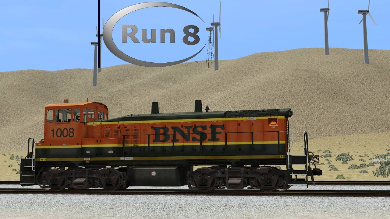 RUN 8 V3 Locomotiva MP15 - YouTube