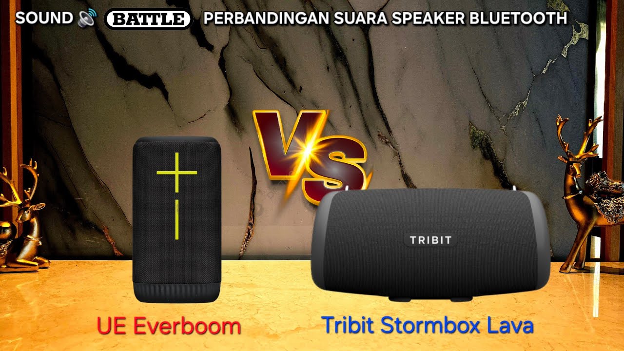 UE Ultimate Ears Everboom vs Tribit Stormbox Lava - Sound Battle ...