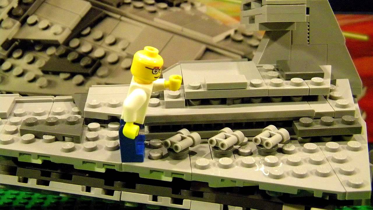 LEGO Midi-scale Imperial Star Destroyer Review - LEGO 8099 - YouTube