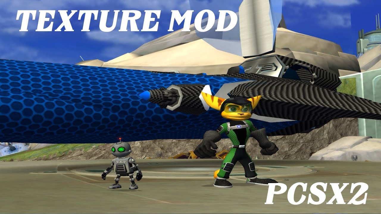 Ratchet & Clank 2 locked and loaded Texture Mod Preview alpha stage - YouTube