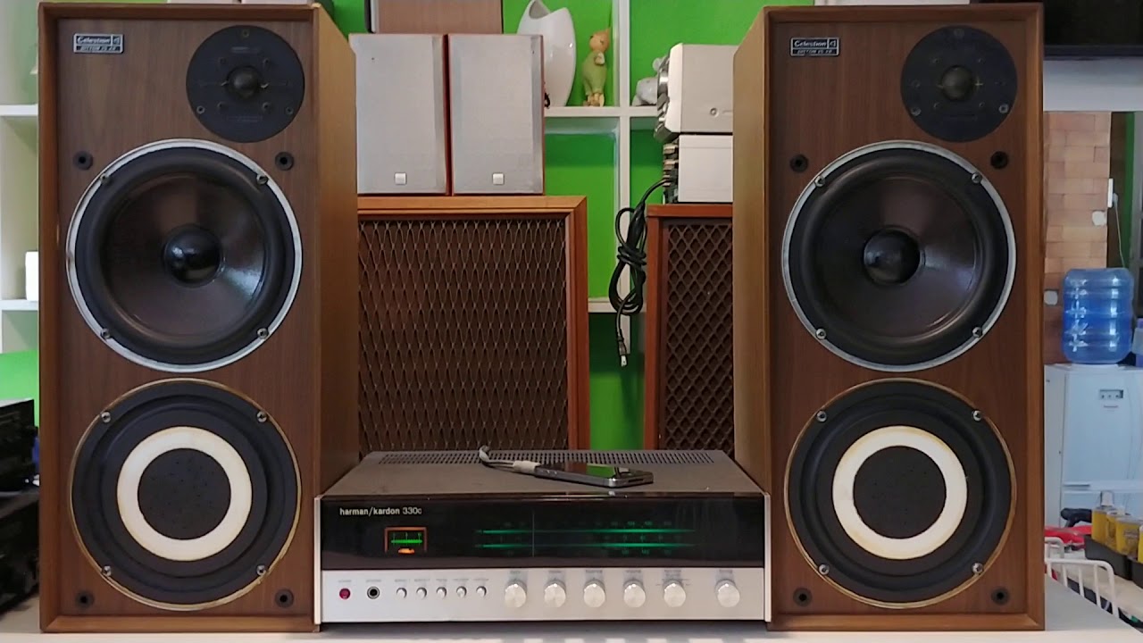 Harman Kardon 330C & Ditton 15XR - YouTube