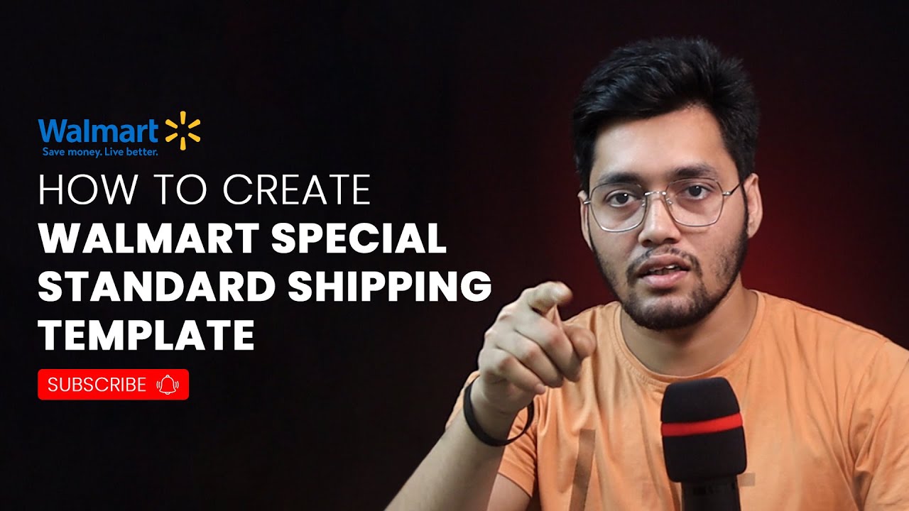 How to Create Walmart Special Standard Shipping Template | Disable Your ...