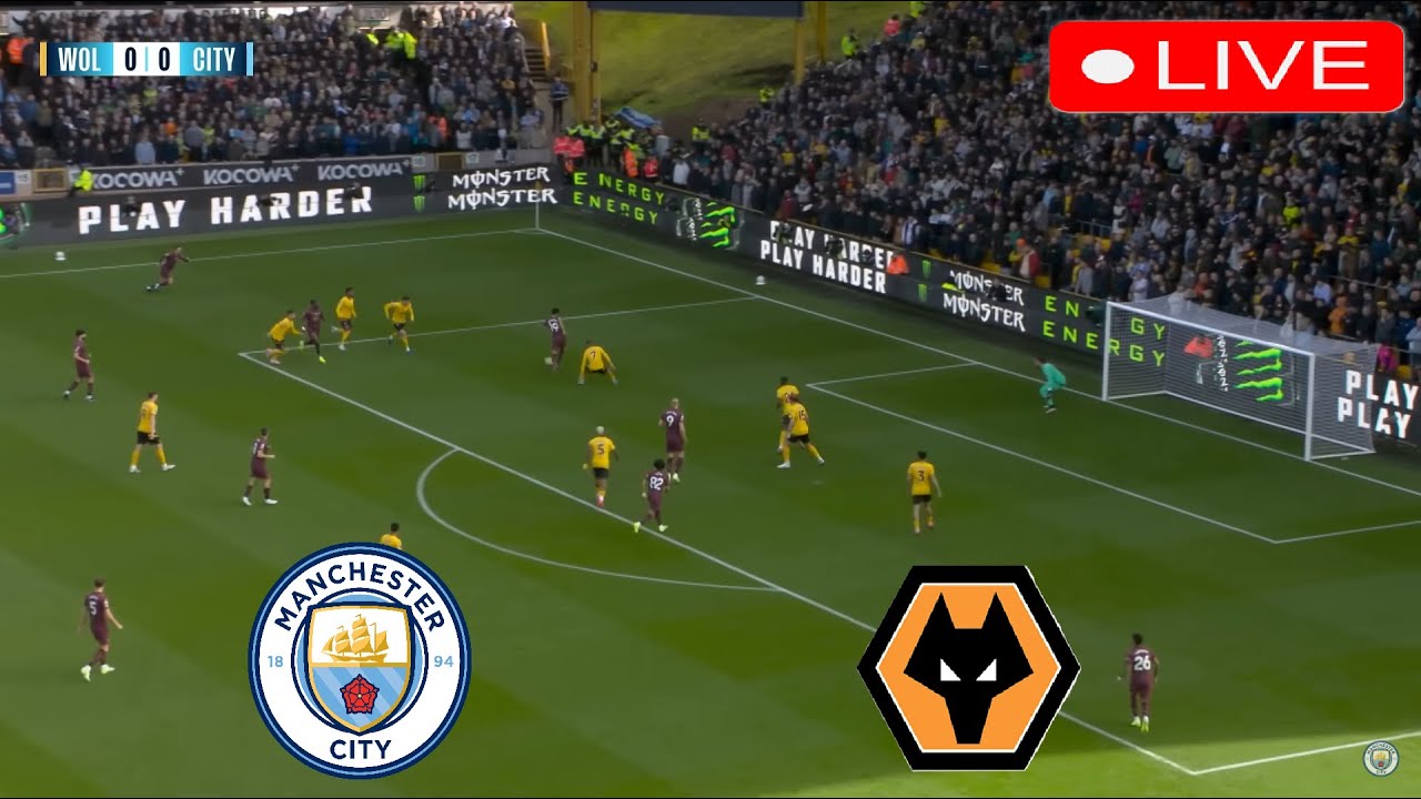 🔴LIVE : Manchester City vs Wolves | English Premier League 2024/25 ...