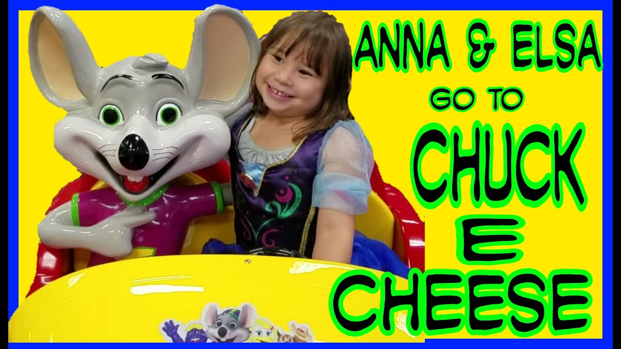 Anna & Elsa go to CHUCK E CHEESE for Games, Pizza and FUN!! - SAMURAI ...