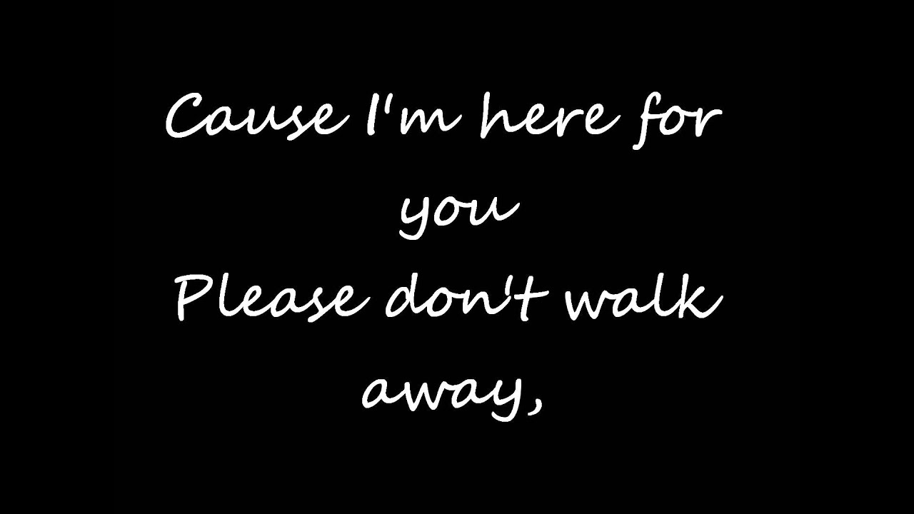 The Red Jumpsuit Apparatus - Your Guardian Angel Lyrics on screen - YouTube