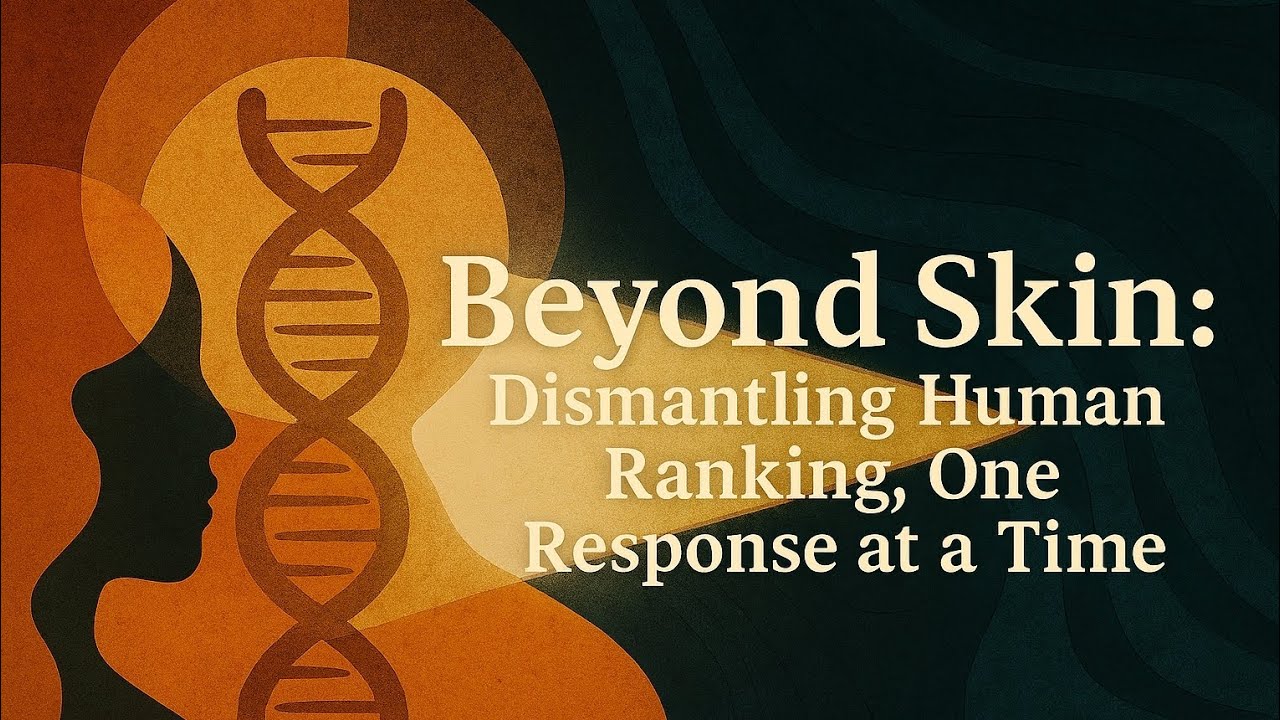 Beyond Skin: Dismantling Human Ranking, One Response at a Time - YouTube