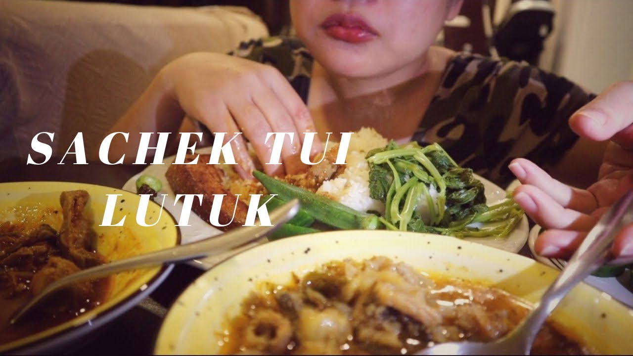 Mizo Mukbang/Arthial,bekang,king chilly nen/SACHEK tui lutuk/Spicy ...