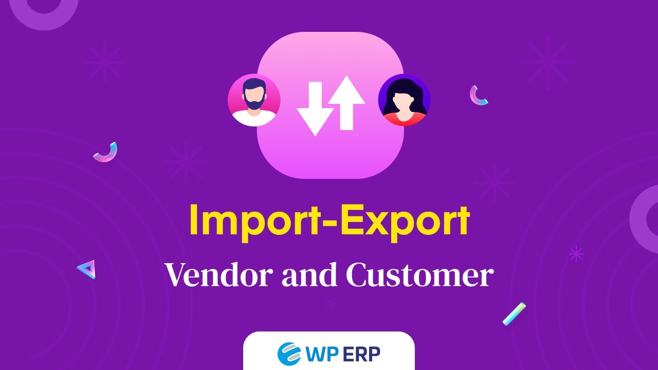 How to import-export contact & vendor details with WordPress Accounting ...
