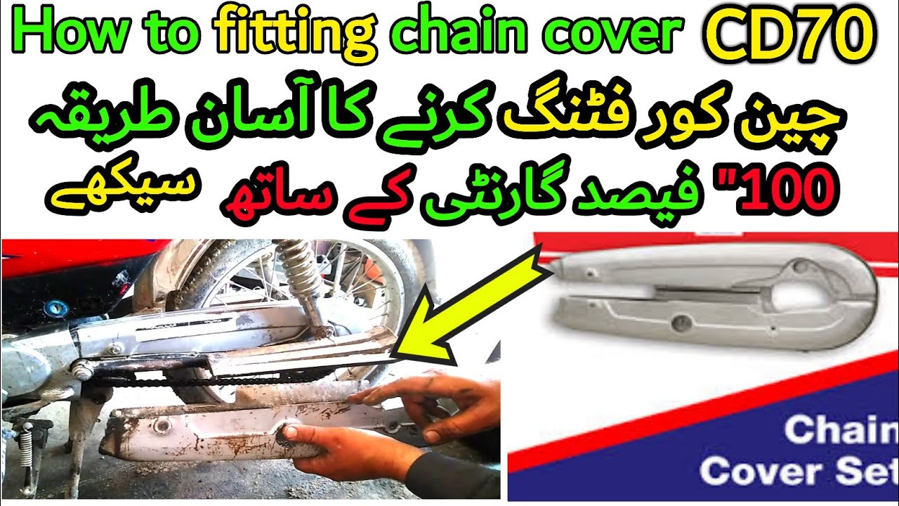 How to fitting chain cover motorcycle CD 70 granti ky sat Samjhay by ...