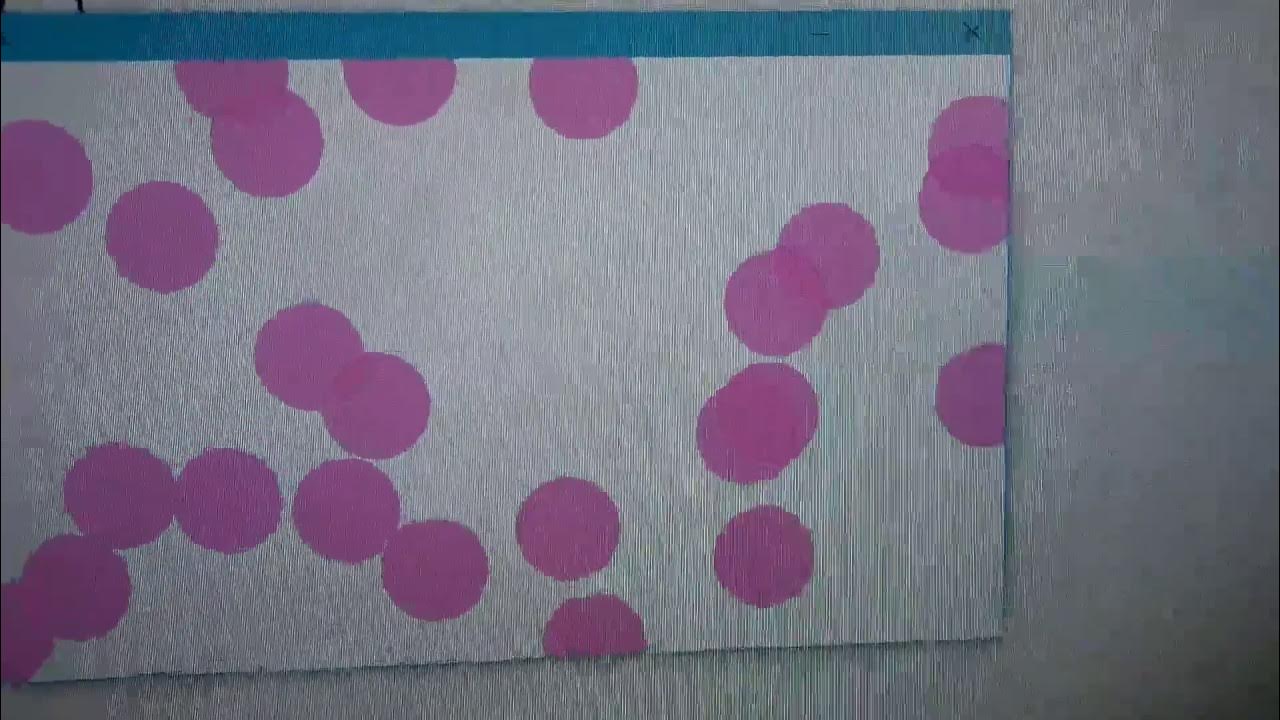 Random Circles with No Overlap Translated into Processing - YouTube