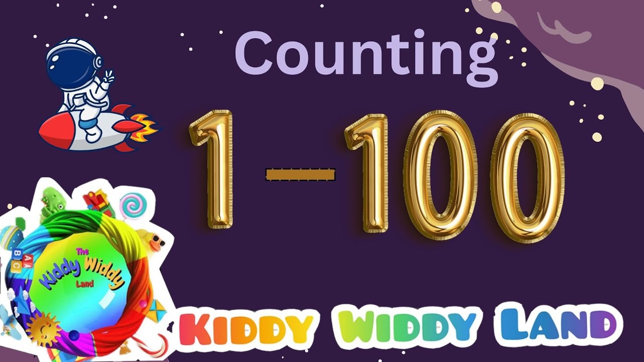 Counting Fun for Kids! | Learn Numbers 1 to 100 with Fun Animations ...