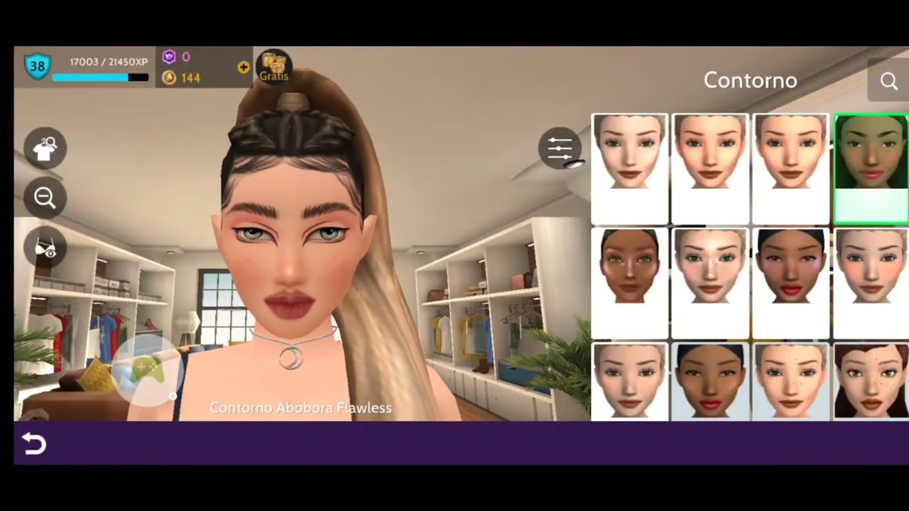 primeiro vídeo do canal, ensinando rostos femininos no AVAKIN LIFE! 🙀 ...